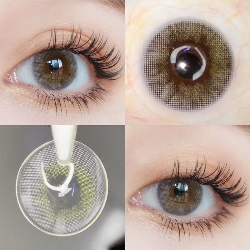 Jual J84 Softlens Abu - Abu Natural Grey 14 MM Mata Barbie Normal ...