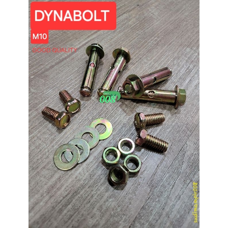 Jual Dynabolt ac 10mm set | Shopee Indonesia