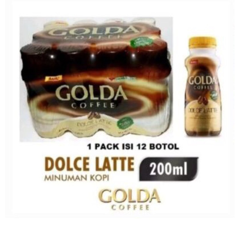Jual Golda Coffee 200ml 1karton isi 12botol | Shopee Indonesia
