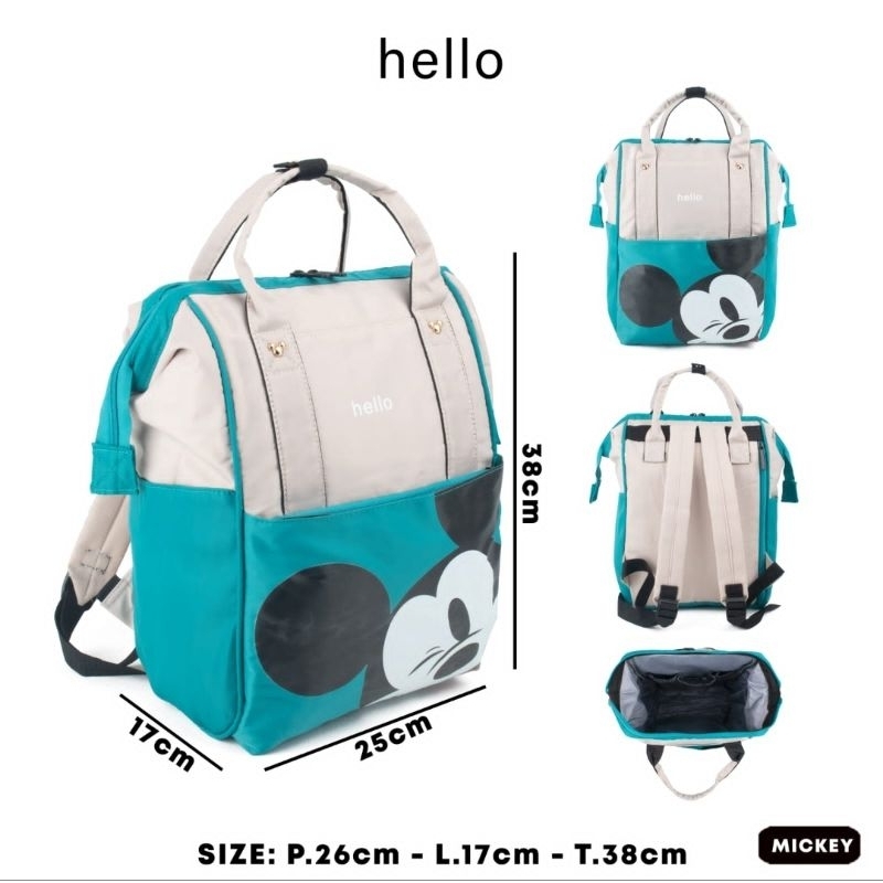Jual Ransel susu diaper Hello Mickey mouse | Shopee Indonesia