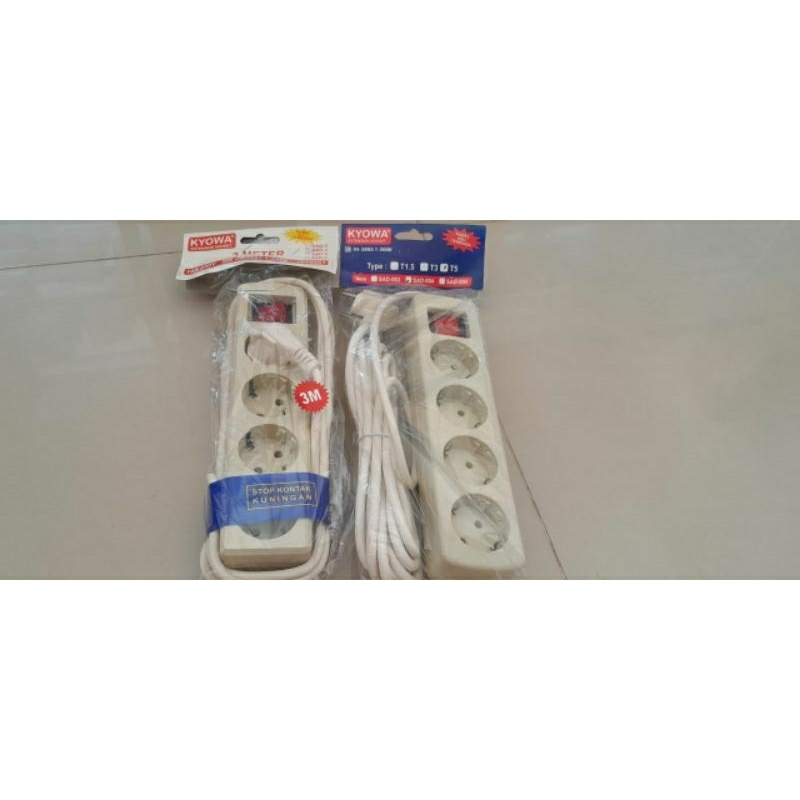 Jual [Tk.CemerlangJaya]Colokan Listrik KYOWA EXTENSION SOCKET Plus ...