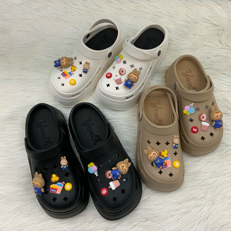 Jual SENDAL BAKPAU LABUBU SENDAL LABUBU SENDAL VIRAL SENDAL KEKINIAN ...