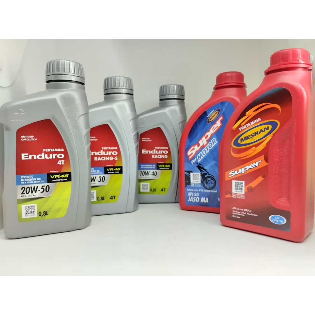 Jual Pertamina Mesran Super Sae 20w/50 800ML , Enduro Sae 20w/50 800ML ...