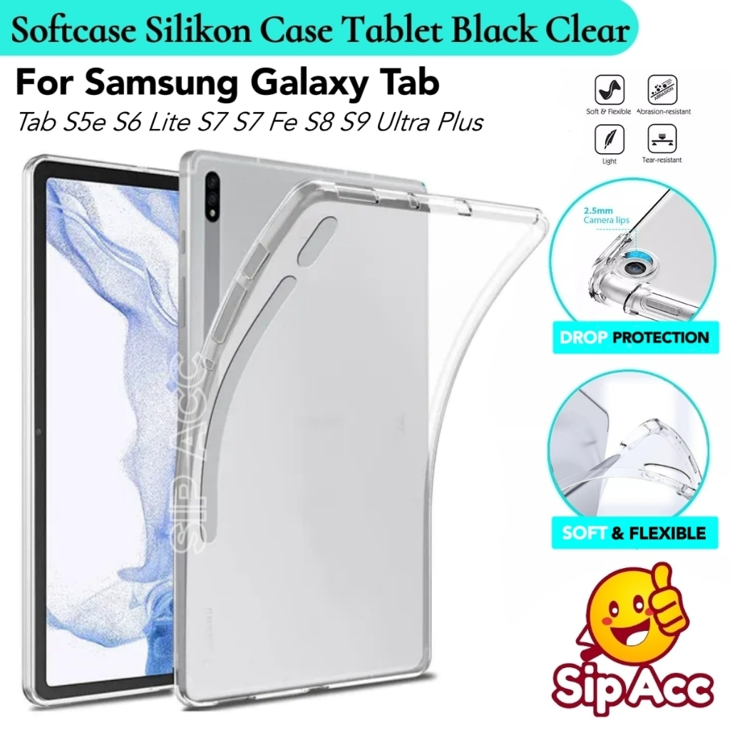 Jual Softcase Samsung Tab S6 Lite | Tab S7 | S8 S7+ S8 Plus | S9 Plus ...