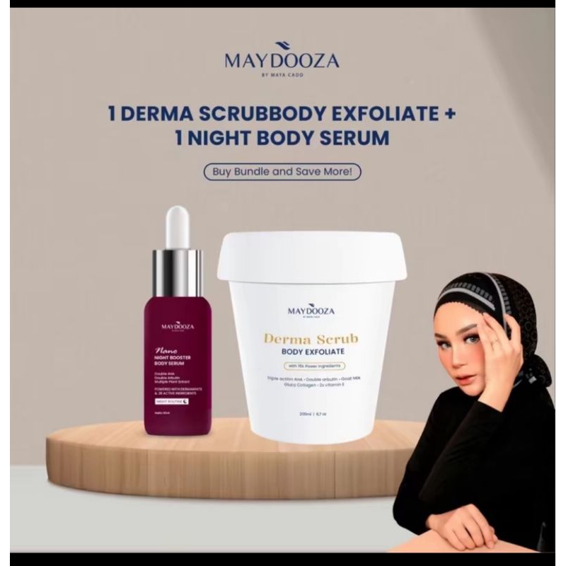 Jual DERMA SCRUB BODY EXFOLIATE BY MAYDOOZA (LANGSUNG KIRIM) | Shopee ...