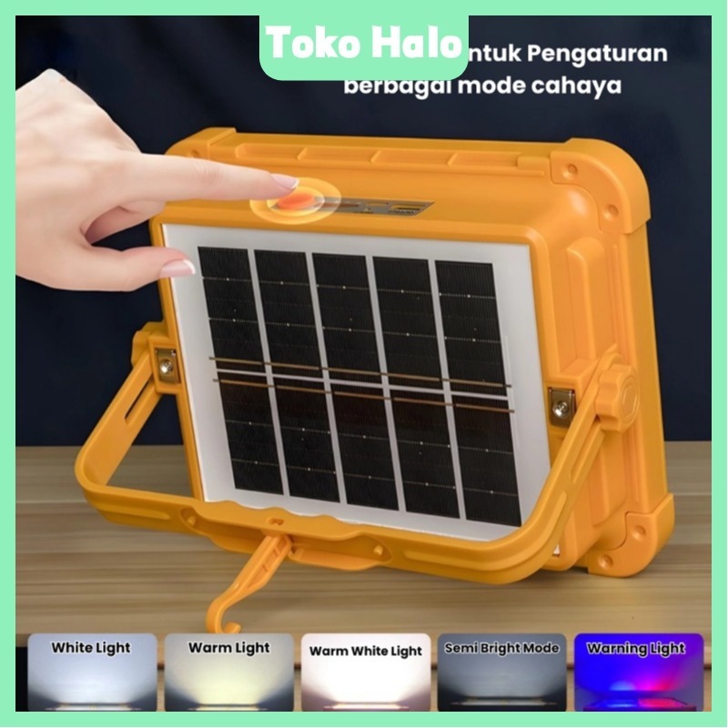 Jual Toko Halo Lampu LED Solar Emergency 100W -400W Asli Upgrade ...