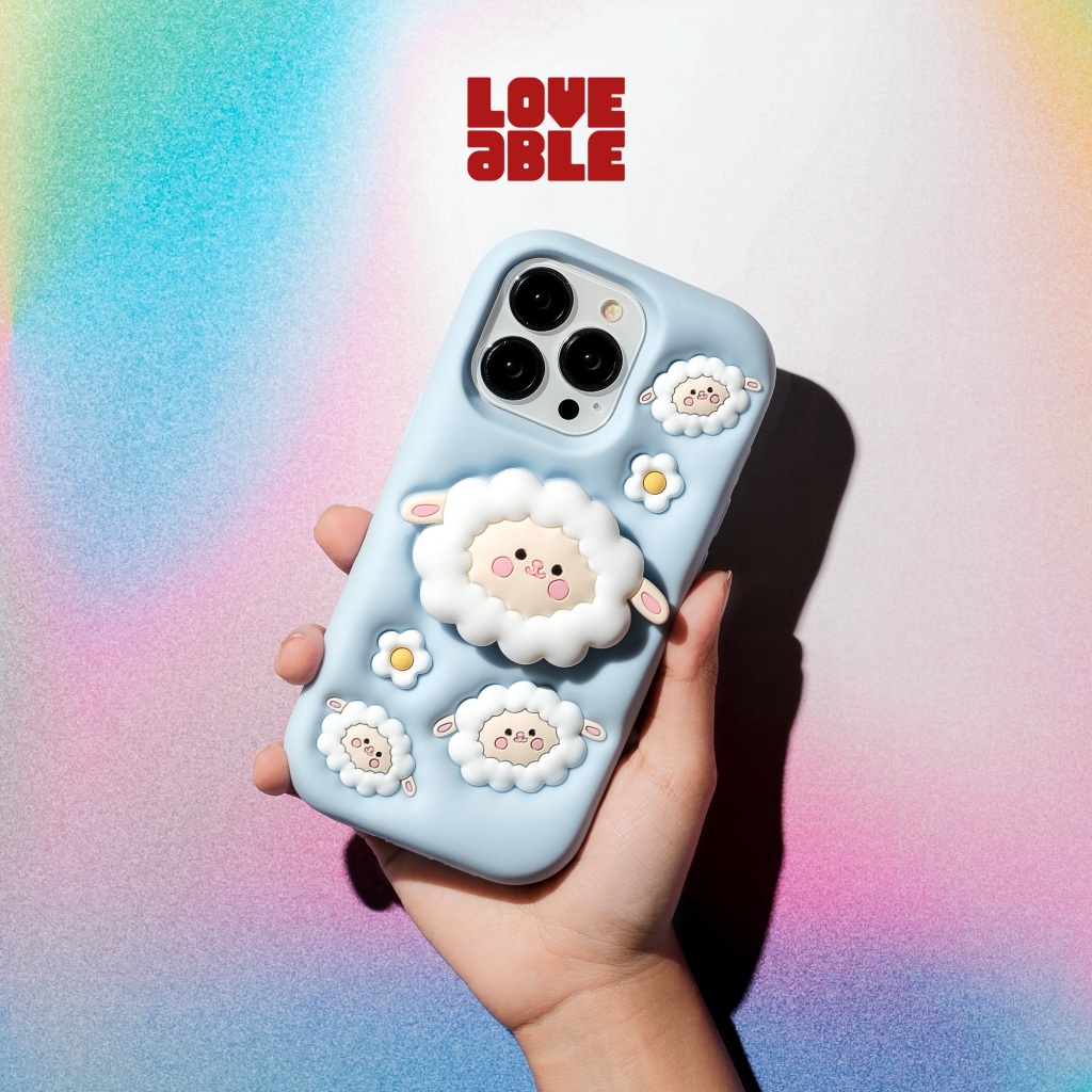 Jual LOVEABLE Blue Sheep Case - Softcase/Cashing HP iPhone 11 12 13 14 ...