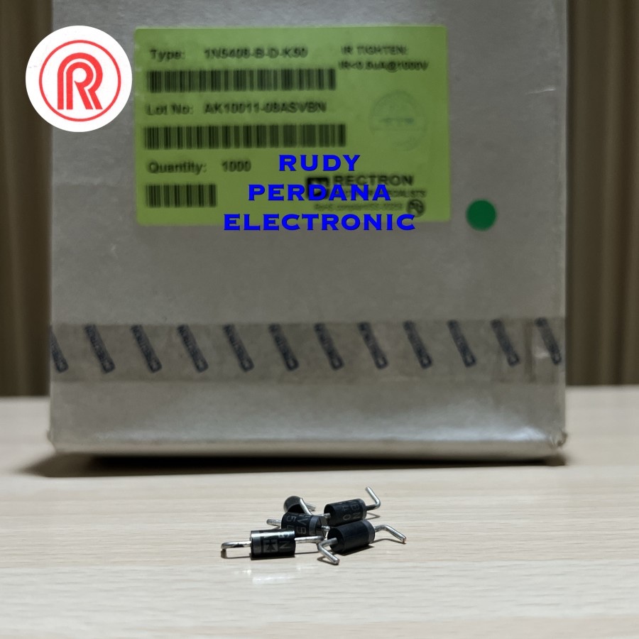 Jual DIODA DIODE RECTIFIER 1N5408 1N 5408 IN5408 IN 5408 3A 1000V KOREA ...