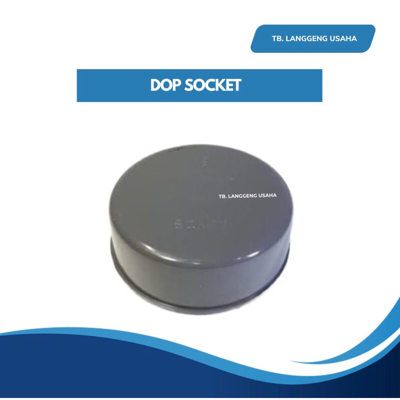 Jual DOP SOCKET sambungan Instalasi Saluran Pipa Air Bersih Pembuangan ...