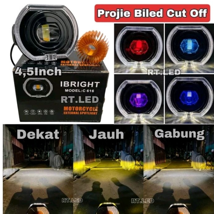 Jual Projie Biled Cut Off Body Black Body lebih Tipis 4,5inc C616 - IBRIGHT | Shopee Indonesia