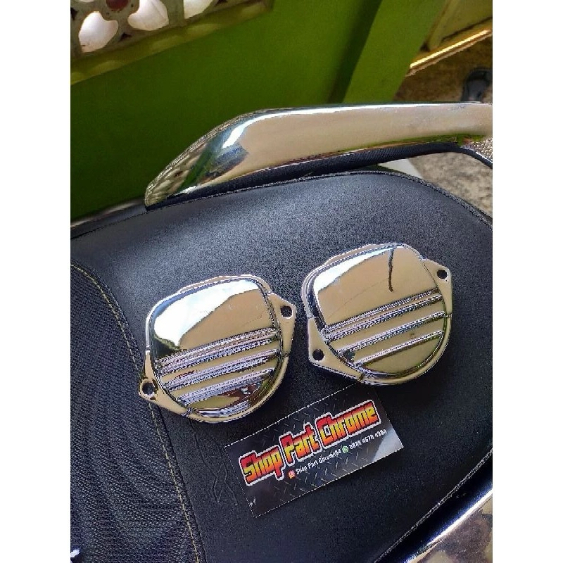Jual TUTUP NOKEN AS ORIGINAL COPOTAN SUDAH CROME MEGAPRO GL MP MEGA PRO ...