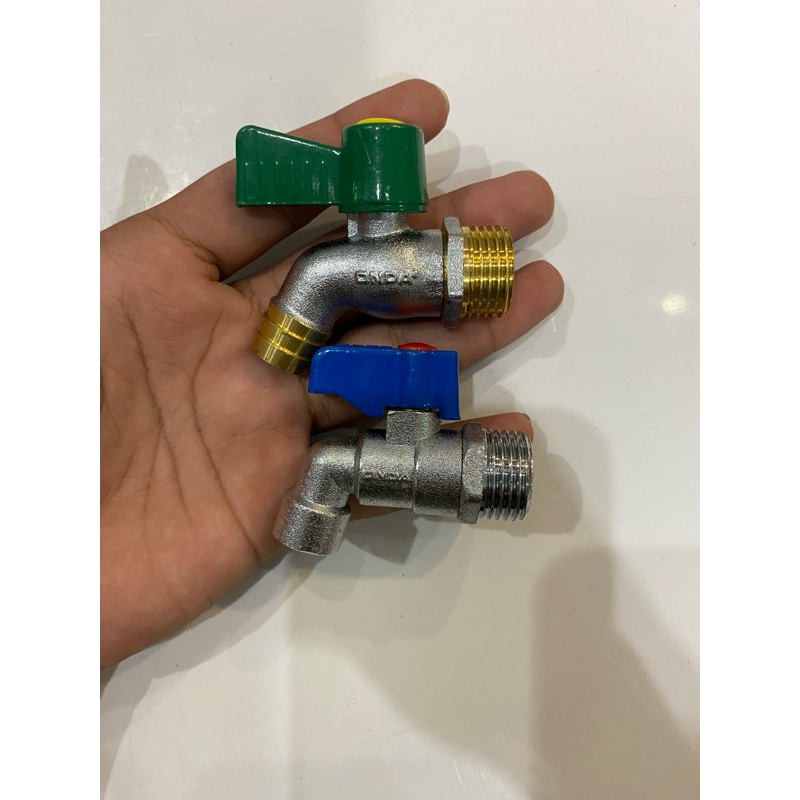 Jual Kran tembok besi pendek 1/2” ONDA BM & ONDA KUBM | Shopee Indonesia