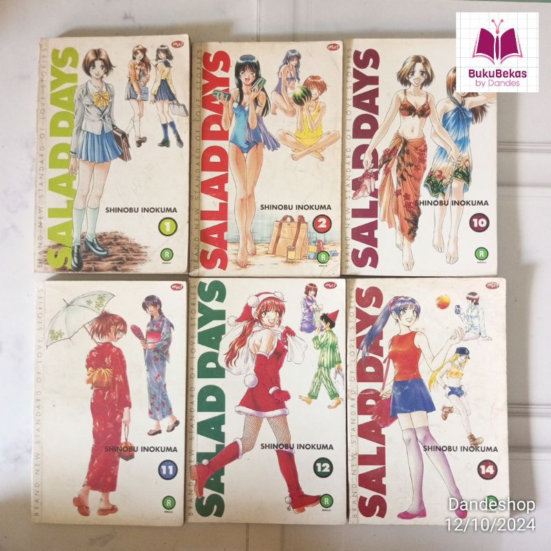 Jual Salad Days - Manga Shinobu Inokuma - Komik Bekas Preloved Cabutan | Shopee Indonesia