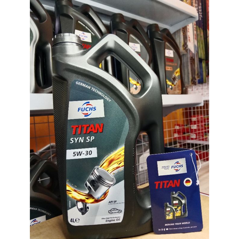 Jual OLI FUCHS TITAN SYN SP SAE 5W-30 4L | Shopee Indonesia