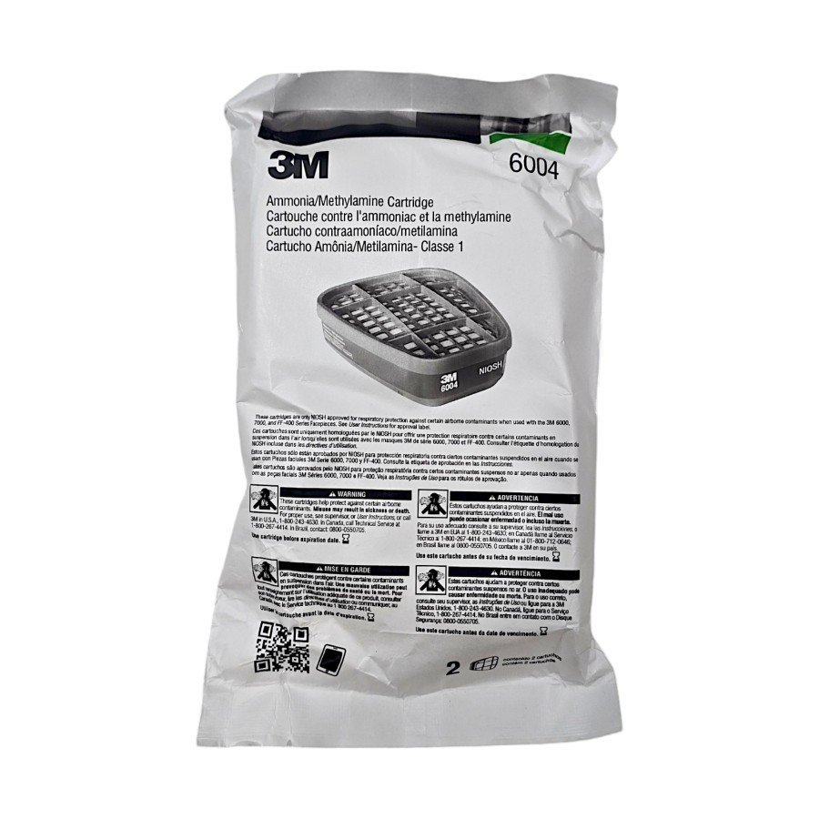Jual 3M 6004 Cartridge Ammonia Methylamine Respirator | Shopee Indonesia