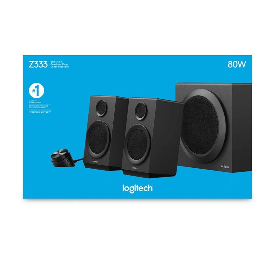Jual Logitech Z333 2.1 Speakers – Easy-access Volume Control | Shopee ...
