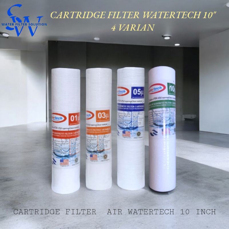 Jual CARTRIDGE FILTER AIR 10 INCH - WATERTECH / SPUN FILTER AIR 10 INCH ...