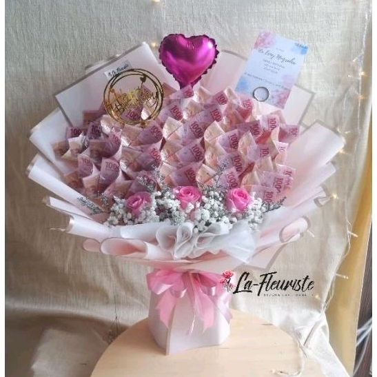 Jual [ READY INSTANT / TIDAK PO ] Money Bouquet Rangka Buket | Bucket ...