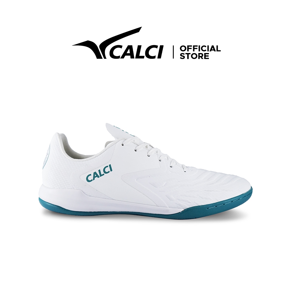 Jual Calci Sepatu Futsal Punisher ID - White | Shopee Indonesia