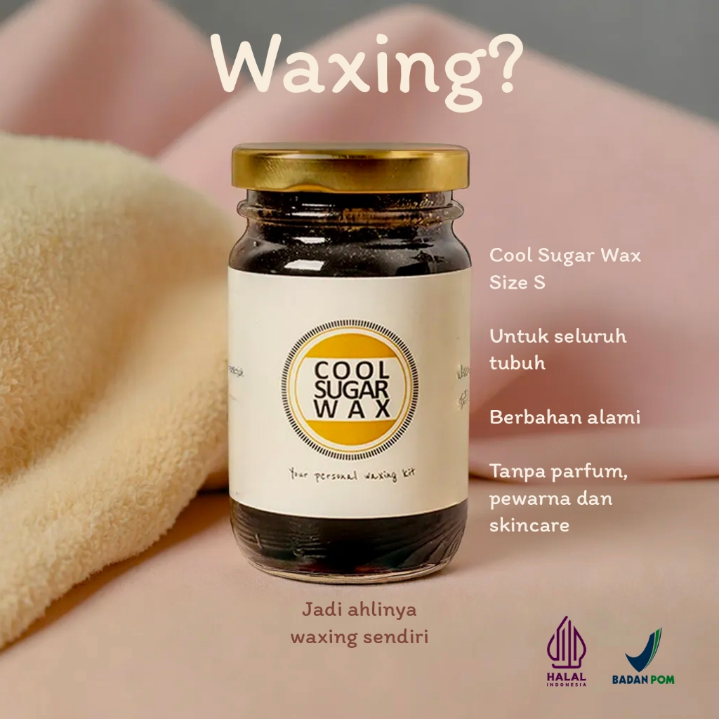 Jual Pembersih Bulu Coolsugar Wax Jar S - Sugar Waxing Kit Tanpa Pewarna, Parfum, dan Skincare ...