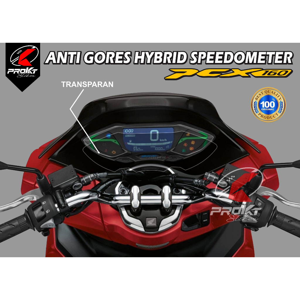 Jual Stiker Anti Gores Hybrid Spidometer Seepdometer Motor Honda PCX ...