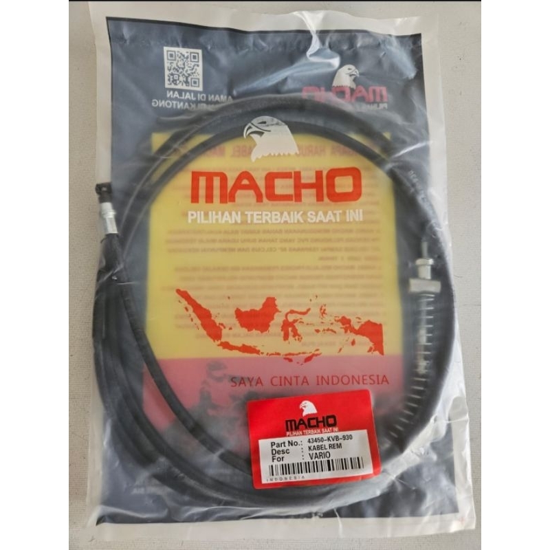 Jual KABEL REM TALI REM MOTOR VARIO VARIO CBS 125 TECHNO MACHO | Shopee ...