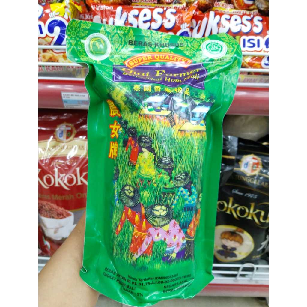 Jual Beras Thai Farmer / Beras Thai Hom Mali / Thailand Thai Farmer ...