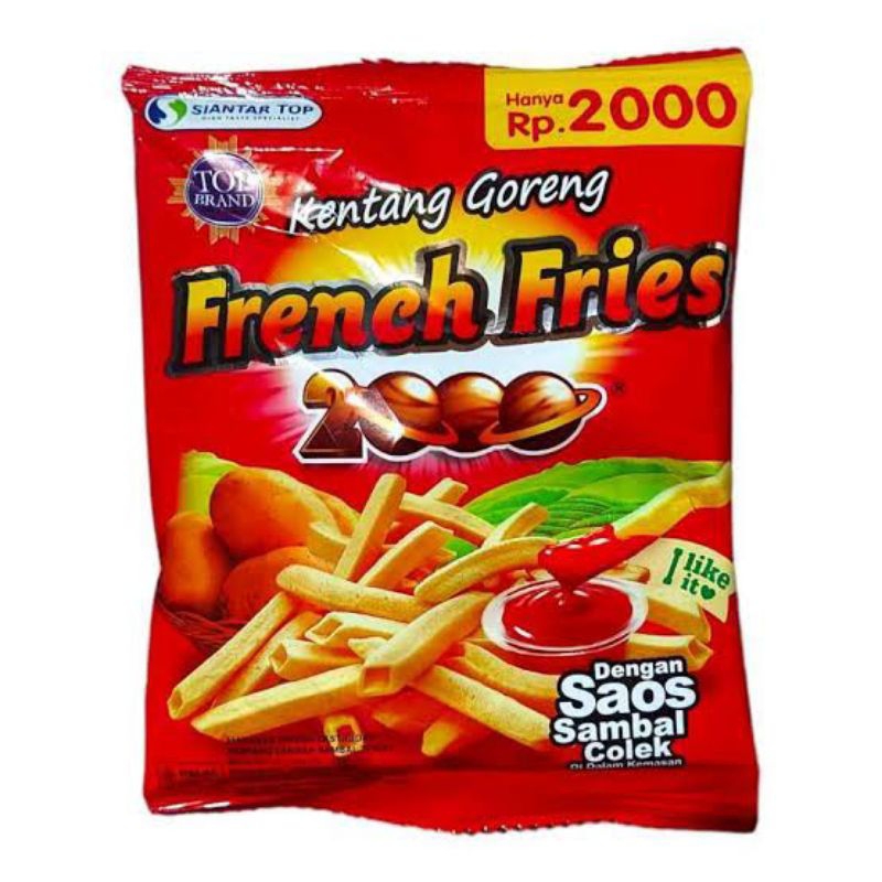Jual Siantar Top Kentang Goreng French Fries 15g | Shopee Indonesia
