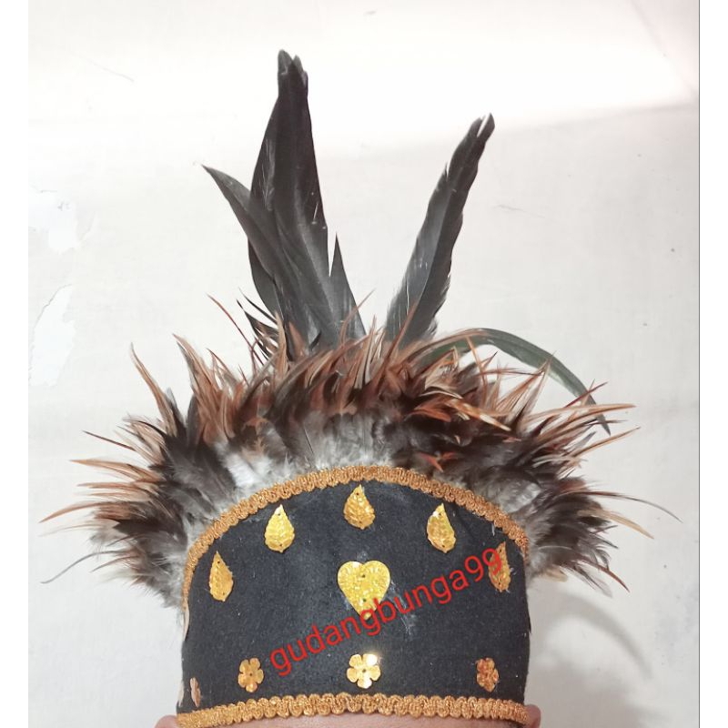 Jual Topi hiasan kepala Dayak Papua karnaval tari | Shopee Indonesia