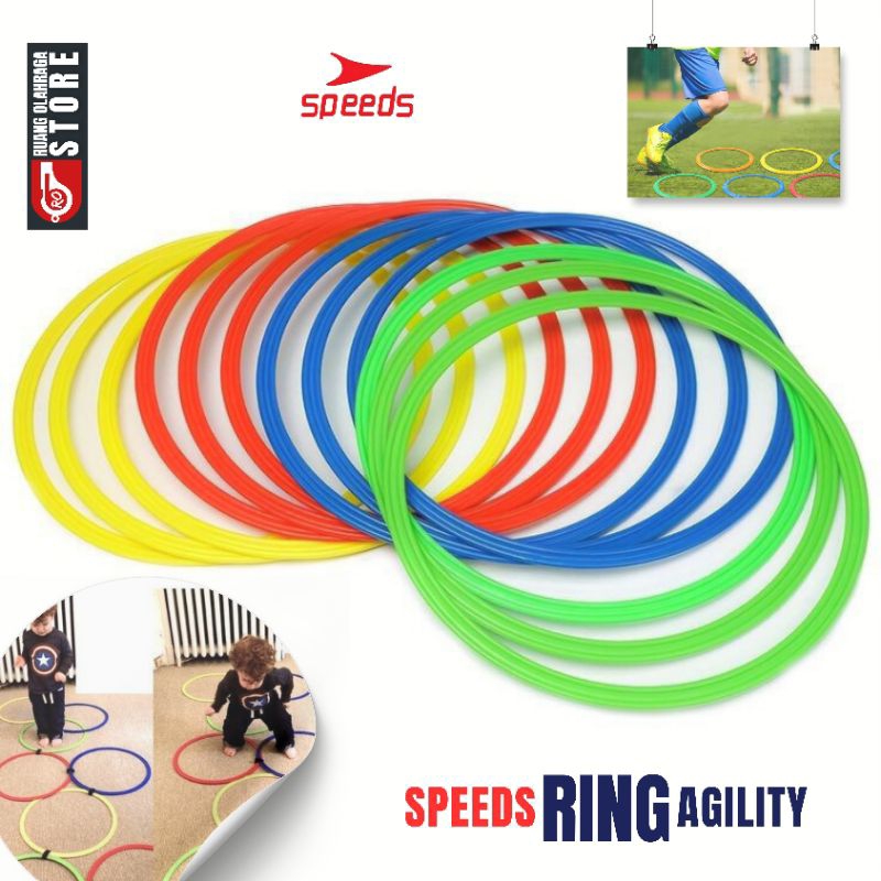 Jual Speeds Ring Agility Ring Alat Kelincahan Training Agility Ring 1 ...