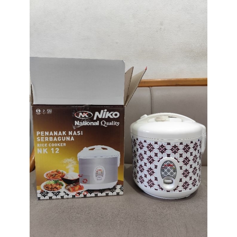 Jual Magic Com Rice Cooker 1.2ltr Niko NK 12 BTQ | Shopee Indonesia