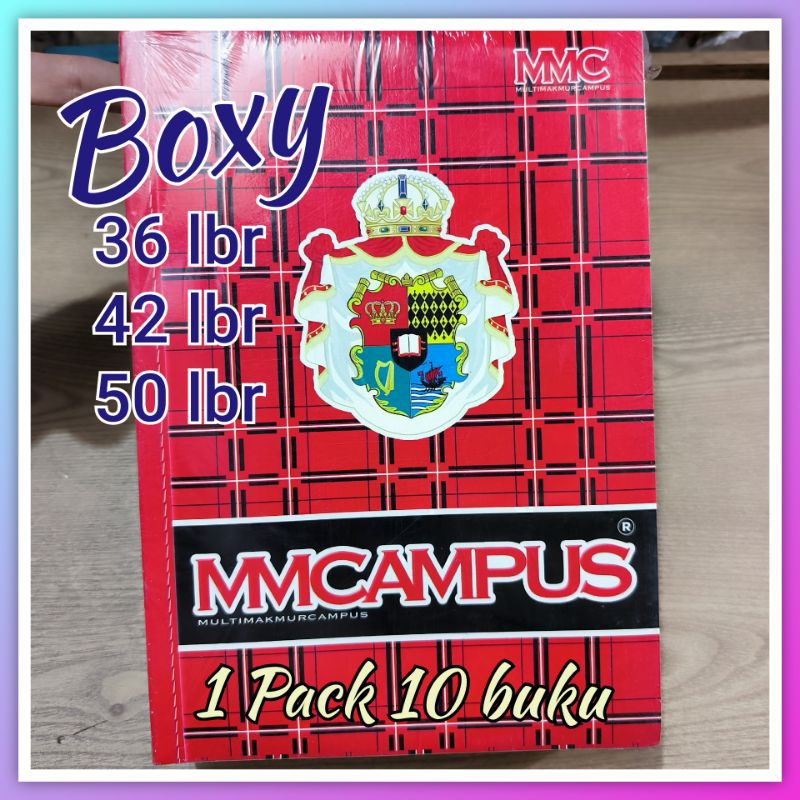 Jual BM Campus Original. Buku Boxy BM Campus Original 36 lembar 42 lembar 50 lembar Buku Tulis ...