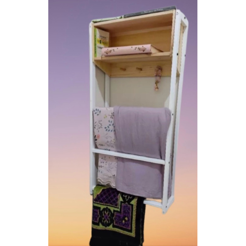 Jual rak mukena rak buku rak sajadah rak serbaguna | Shopee Indonesia