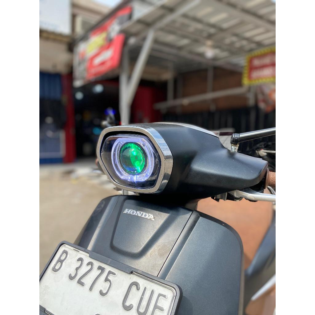 Jual Lampu biled Honda Stylo Fullset PNP Headlamp custom biled 2.5 inch ...