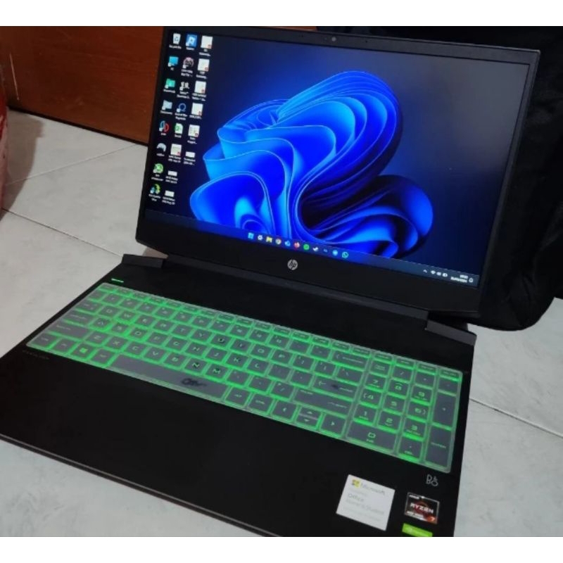Jual Laptop HP Second Pavilion Gaming 15 Full st! ryzen 7 4800 H Nvidia GTX 1660ti RAM 16gb SSD ...
