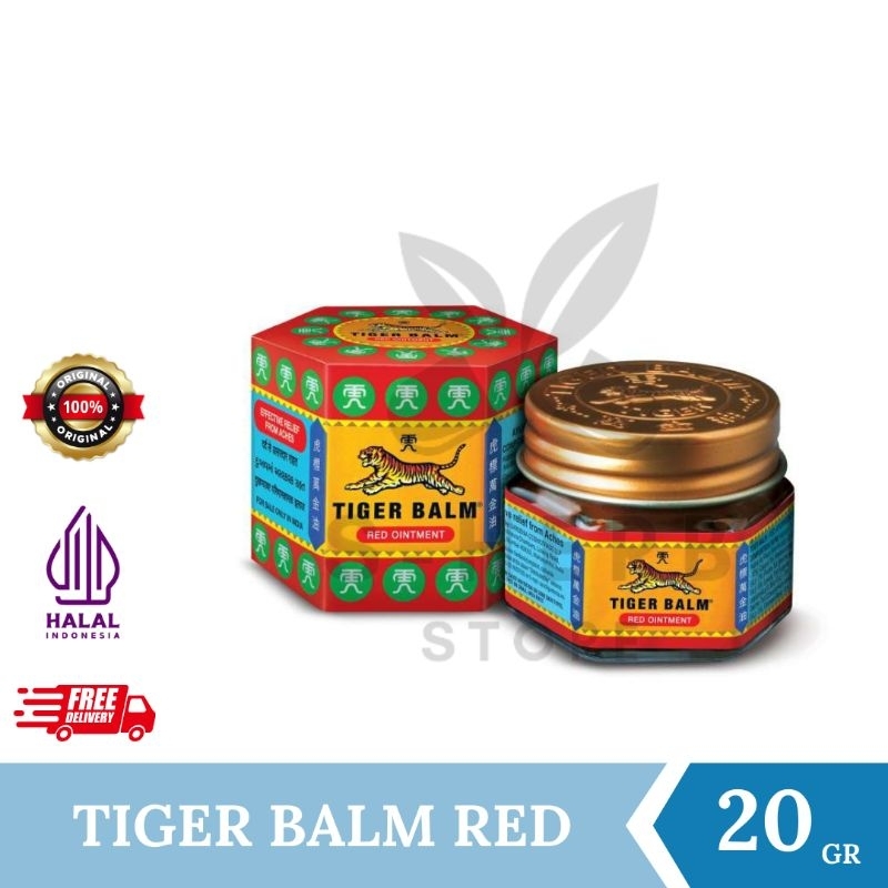 Jual BALSEM TIGER BALM RED - 20 GRAM | Shopee Indonesia