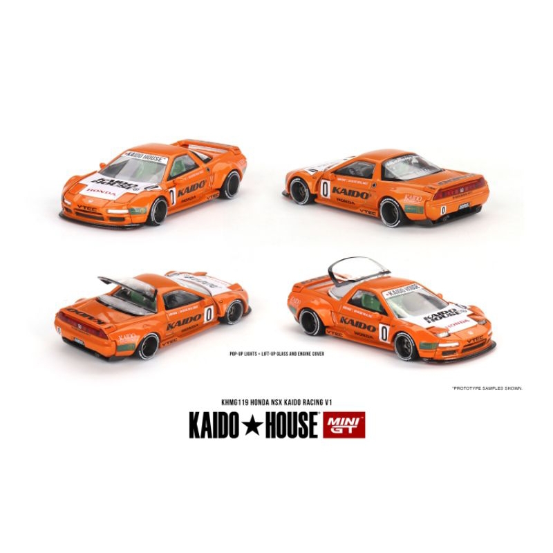 Jual KHMG//0119 Minigt Kaido House Honda NSX Kaido Racing V1 Orange ...