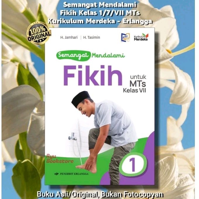 Jual Buku Semangat Mendalami Fikih Kelas 7/VII MTs Kurikulum Merdeka Erlangga | Shopee Indonesia