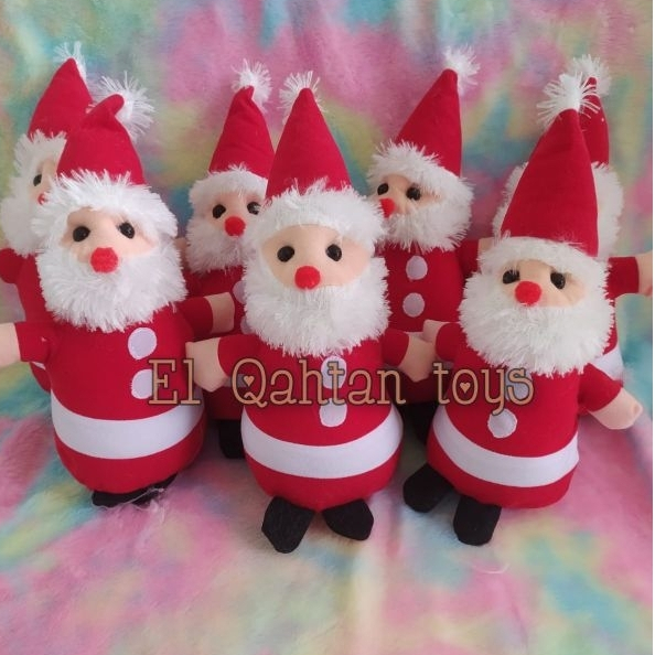 Jual Boneka santa claus/boneka sinterklas 30cm boneka hiasan natal ...