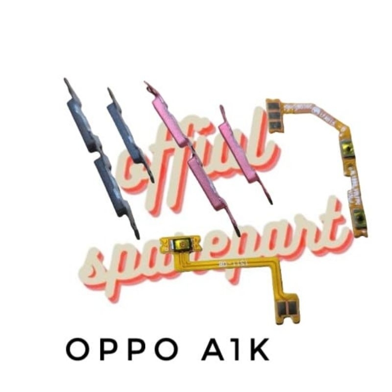 Jual Tombol Flexibel On Off Volume Oppo A1K Satu Set | Shopee Indonesia