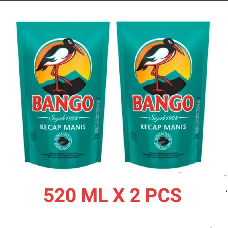 Jual Kecap Manis Bango isi 520ml (720gr) x 2 Pcs | Shopee Indonesia