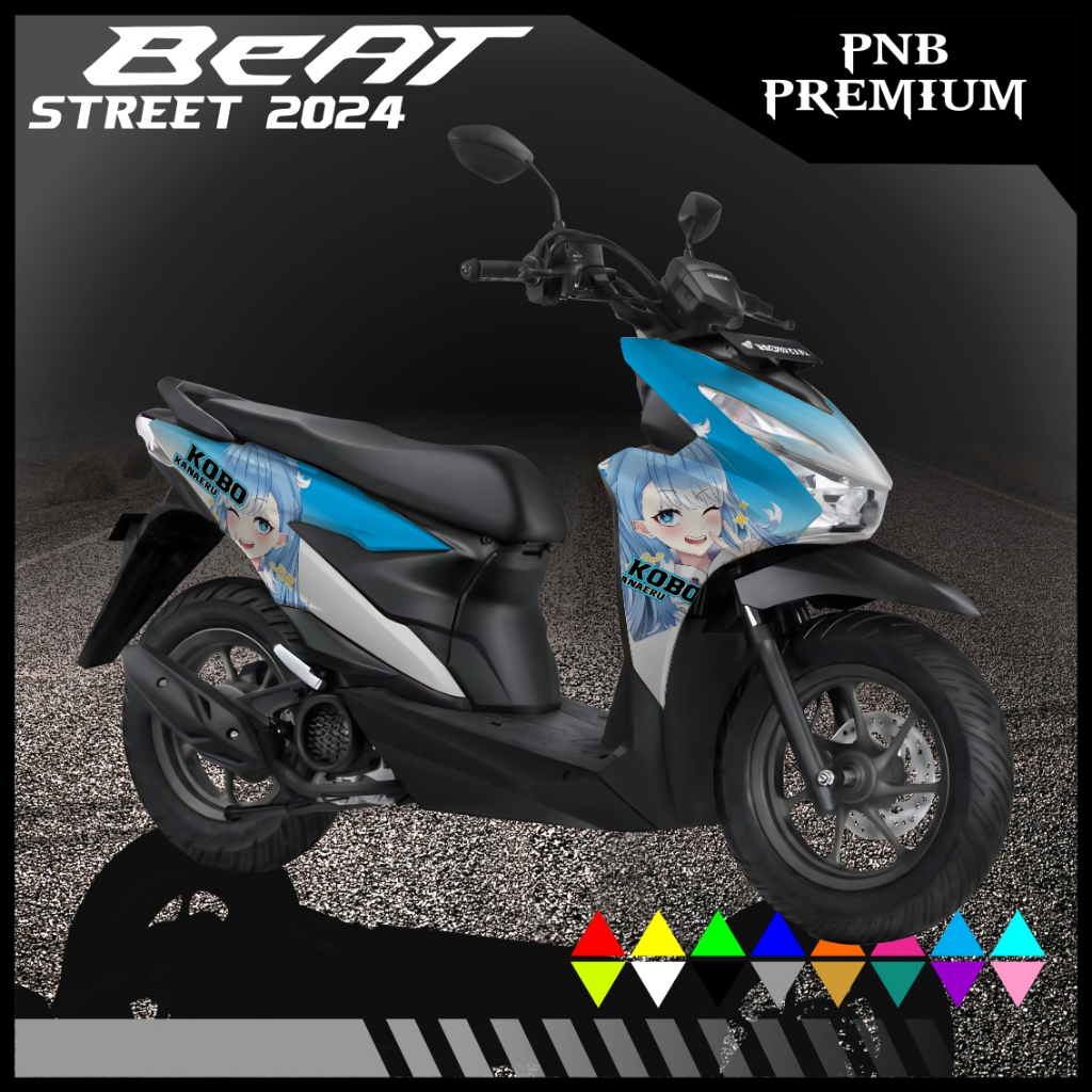 Jual Decal Stiker Full body New Beat street 2024 Smart Key Terbaru kobo ...