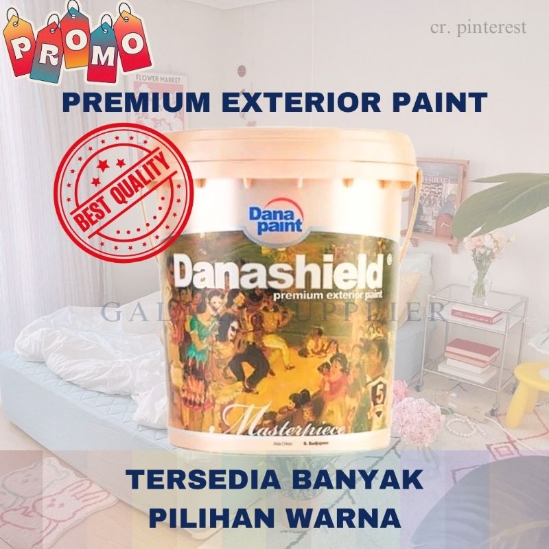 Jual [BERKUALITAS!] CAT TEMBOK EXTERIOR PREMIUM DANASHIELD DANAPAINT 2 ...