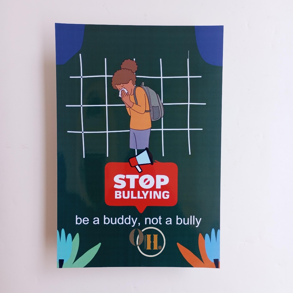 Jual Poster Stop Bullying - Be a Buddy Not a Bully - Stop Perundungan ...