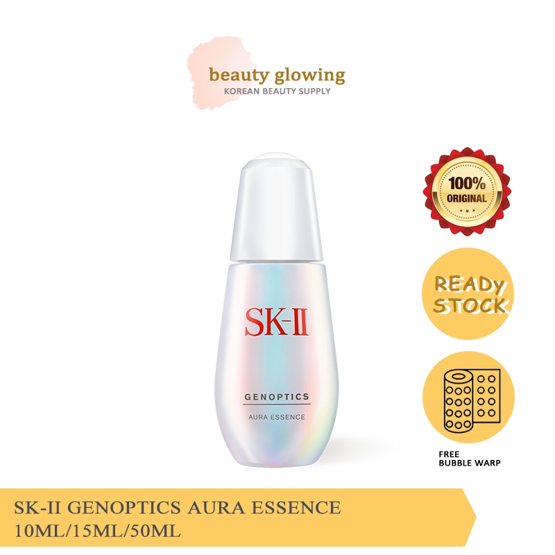 Jual SK-II GenOptics Aura Essence 10ml/15ml/50ml | Shopee Indonesia