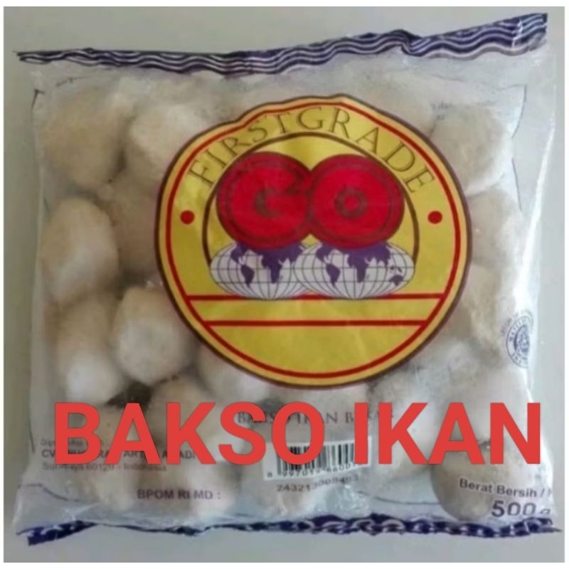 Jual GO Bakso Ikan Besar 500gr | Shopee Indonesia