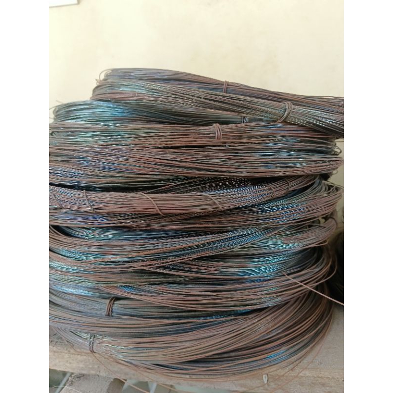 Jual kawat bendrat // kawat beton ikat besi hitam per 1kg, 1/2kg, 1/4kg ...