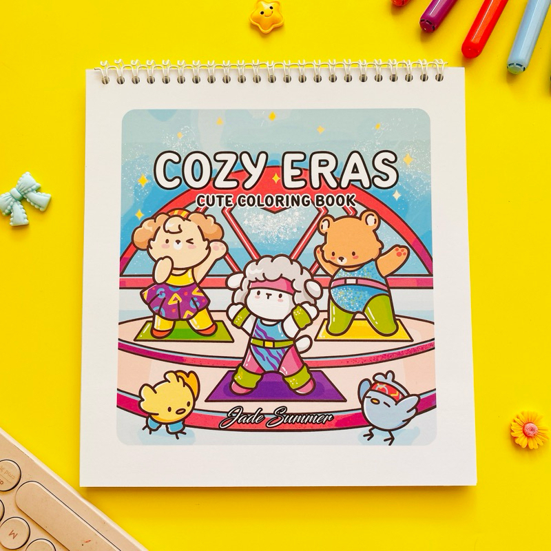 Jual Cozy Eras Coloring Book Buku Mewarnai | Shopee Indonesia