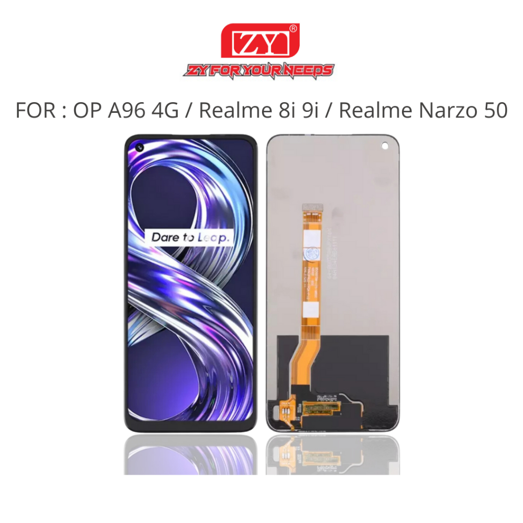 Jual ZY Lcd Realme 8i / Realme 9i / Narzo 50 / Oppo A96 4G Fullset ...