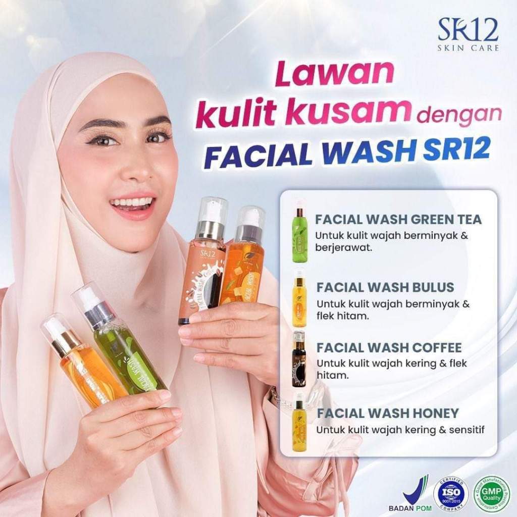 Jual SR12 SABUN WAJAH ORIGINAL SABUN MUKA BPOM ATASI KULIT KERING KUSAM ...
